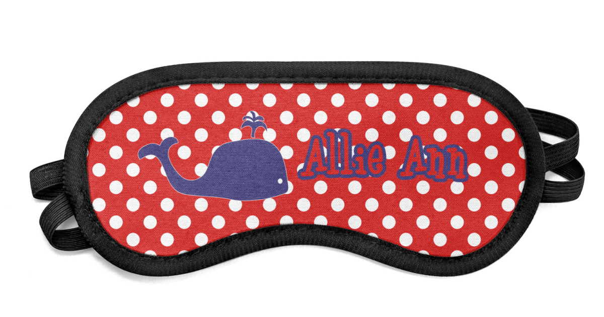 Custom Whale Sleeping Eye Mask (Personalized) | YouCustomizeIt