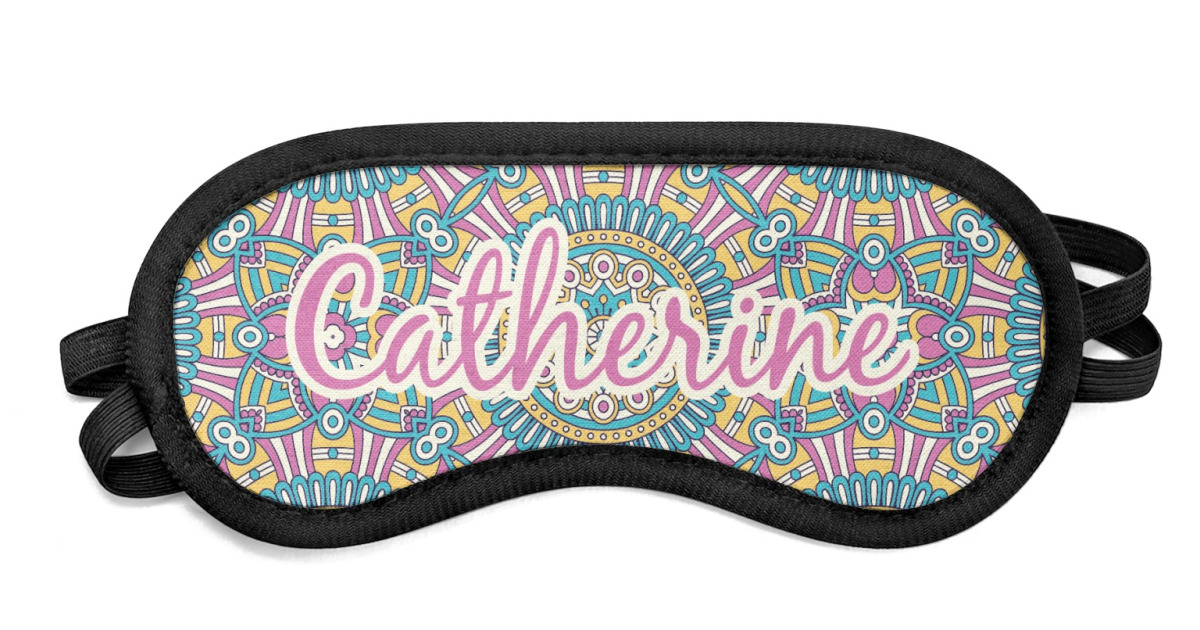 Custom Bohemian Art Sleeping Eye Mask (Personalized) | YouCustomizeIt