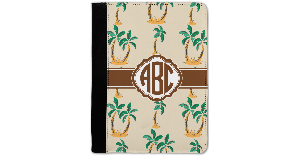 Custom Palm Trees Notebook Padfolio w/ Monogram | YouCustomizeIt
