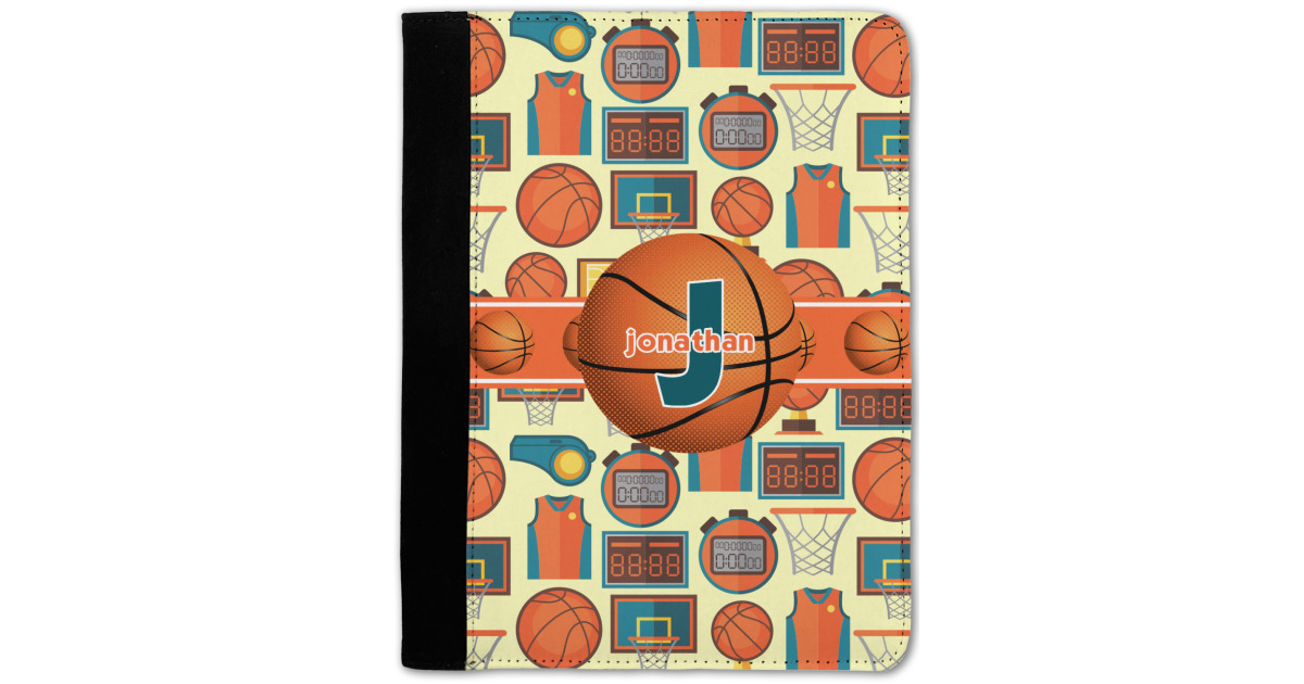 Custom Basketball Notebook Padfolio w/ Name or Text | YouCustomizeIt