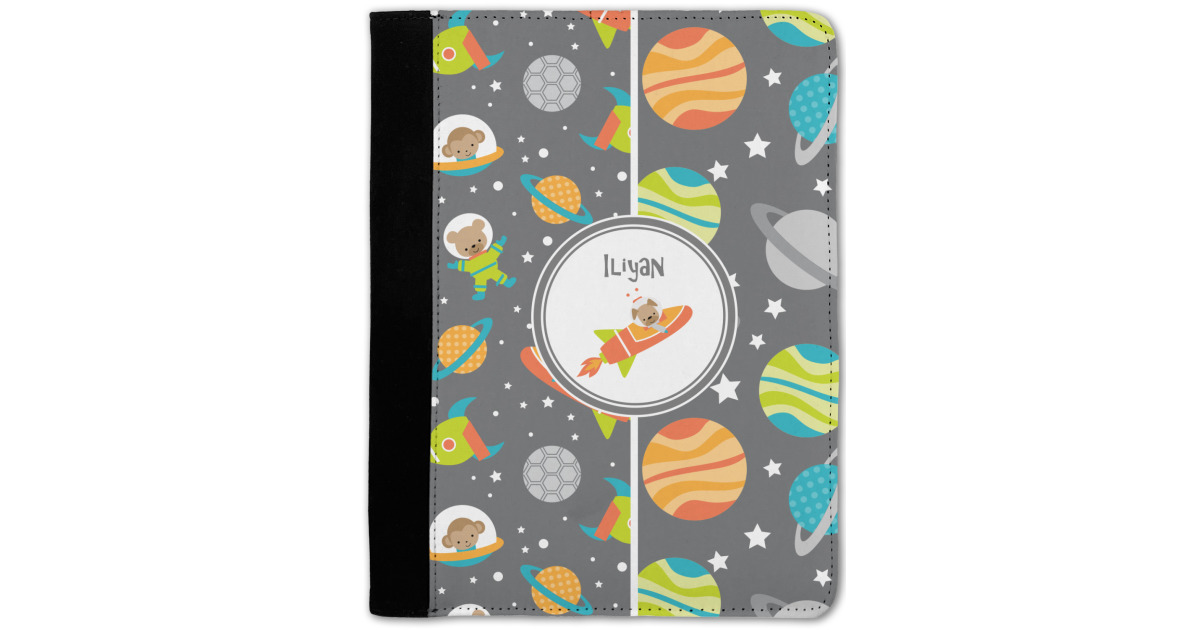 Custom Space Explorer Notebook Padfolio w/ Name or Text | YouCustomizeIt