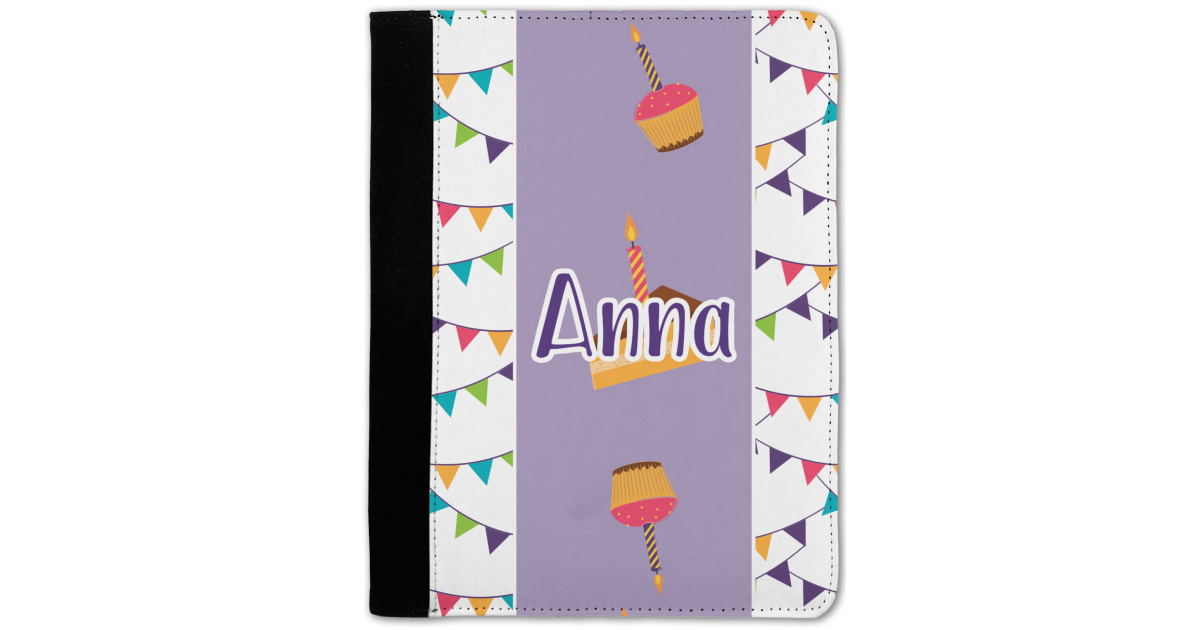Custom Happy Birthday Notebook Padfolio w/ Name or Text | YouCustomizeIt