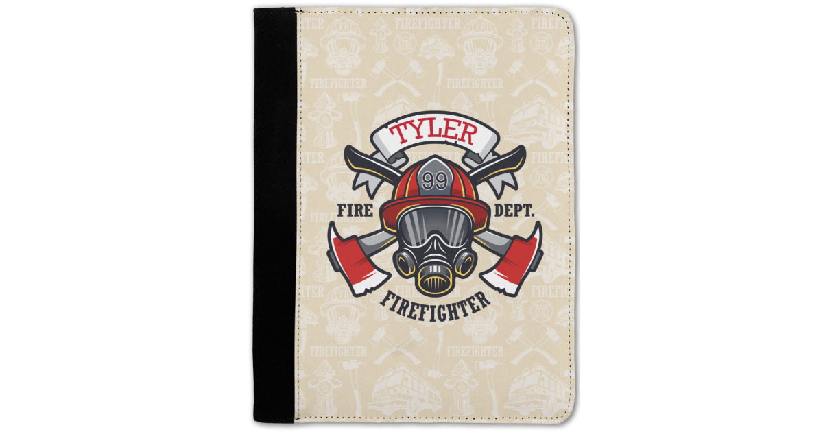 Custom Firefighter Notebook Padfolio w/ Name or Text | YouCustomizeIt