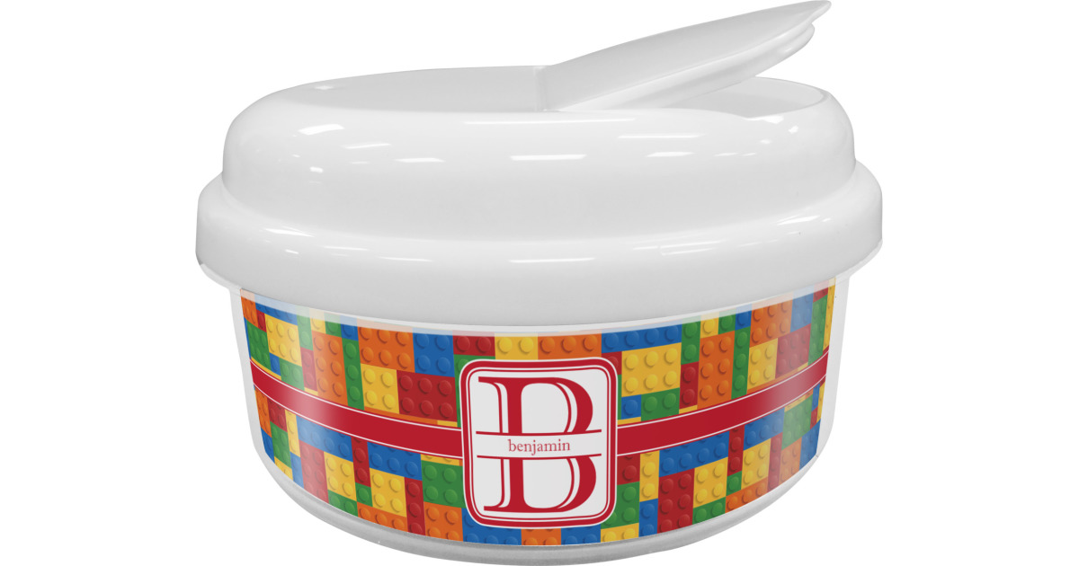 Custom Building Blocks Snack Container (Personalized) | YouCustomizeIt
