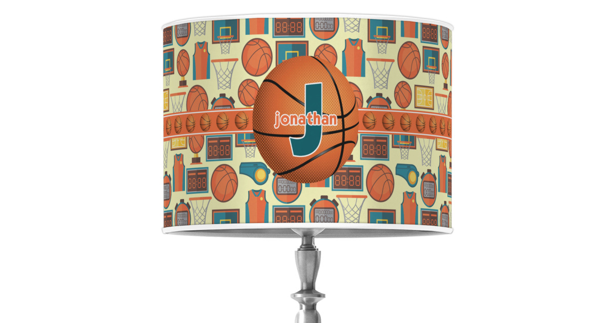 Custom Basketball Drum Lamp Shade (Personalized) | YouCustomizeIt