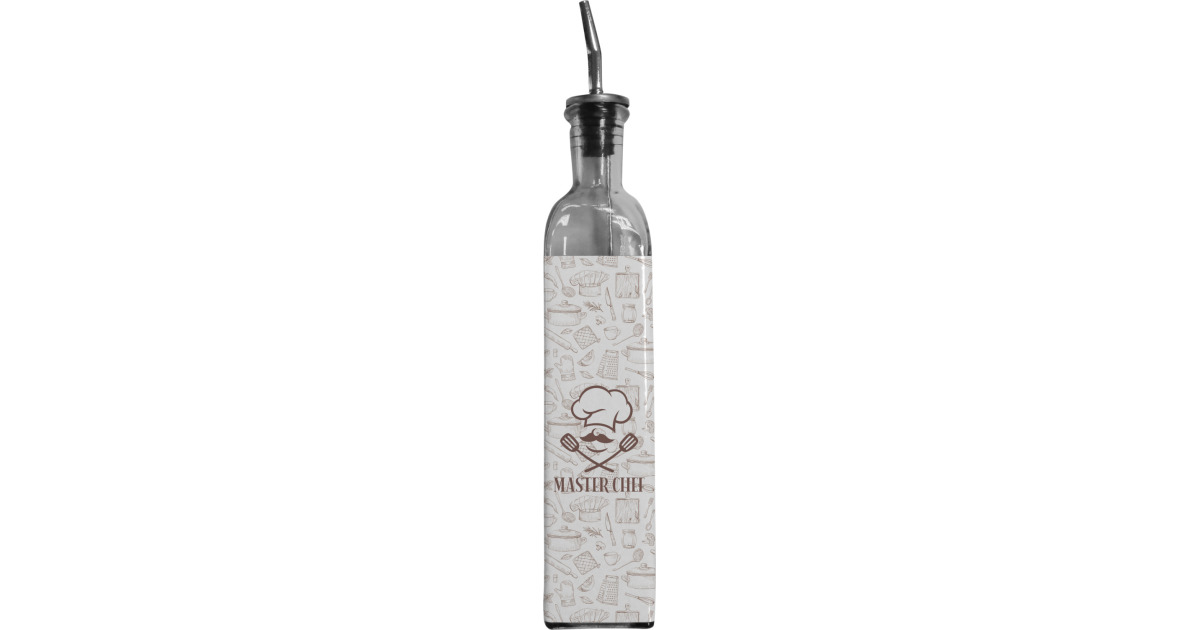Custom Master Chef Oil Dispenser Bottle w/ Name or Text | YouCustomizeIt
