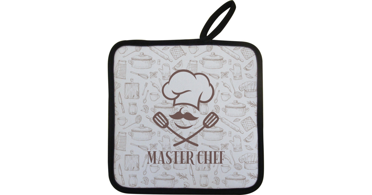 Custom Master Chef Pot Holder w/ Name or Text | YouCustomizeIt