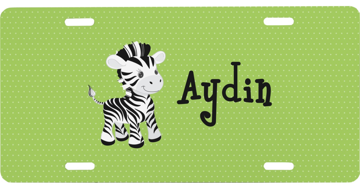 Custom Safari Front License Plate (Personalized) | YouCustomizeIt
