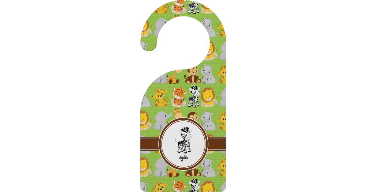Custom Safari Door Hanger (Personalized) | YouCustomizeIt