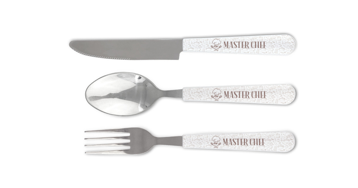 Custom Master Chef Cutlery Set (Personalized) | YouCustomizeIt