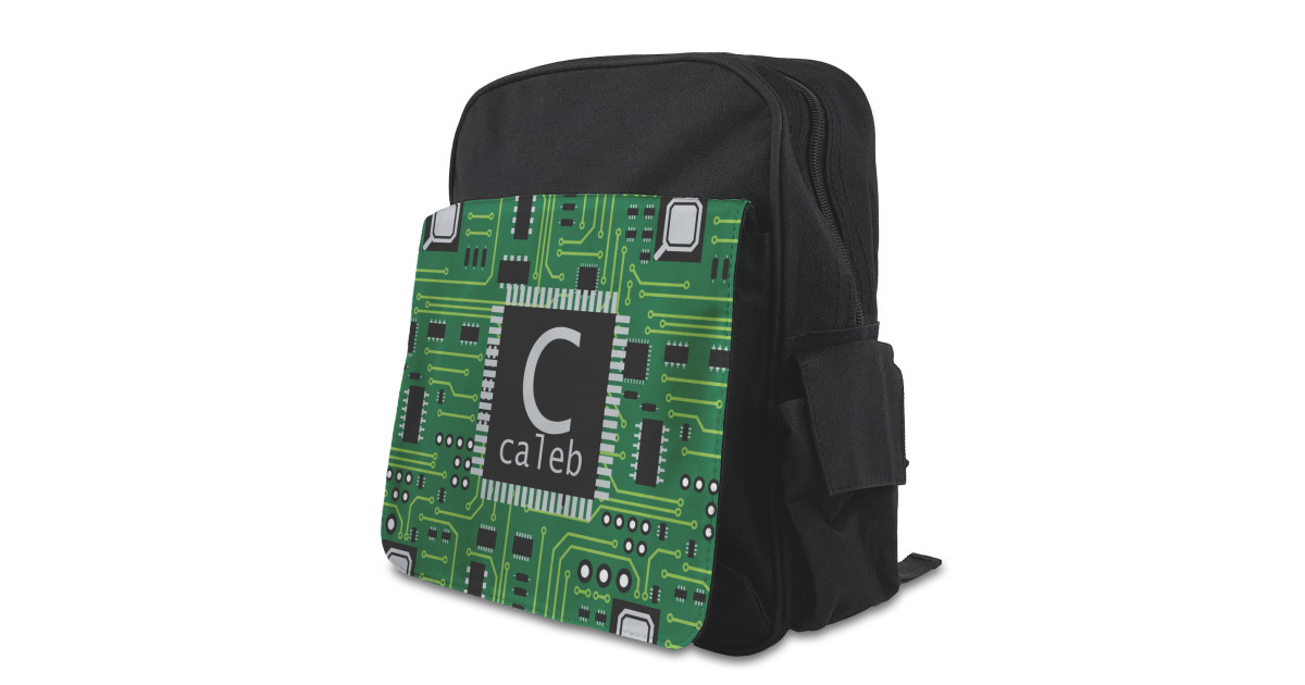 Custom Circuit Board Preschool Backpack (Personalized) | YouCustomizeIt