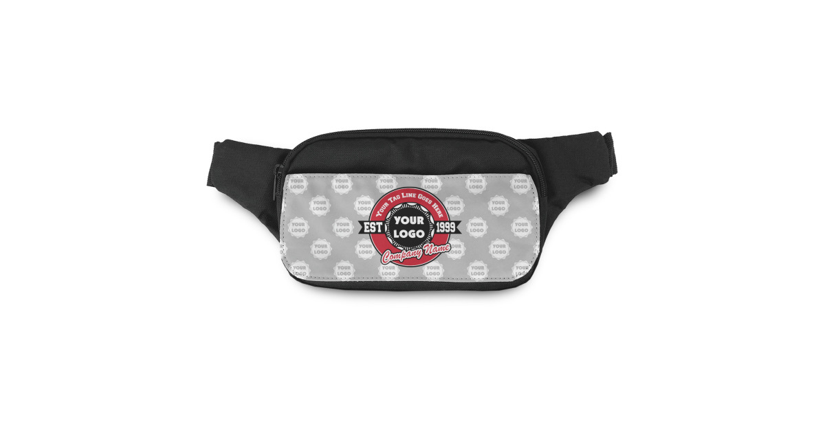 Custom Logo & Tag Line Fanny Pack - Modern Style w/ Logos | YouCustomizeIt