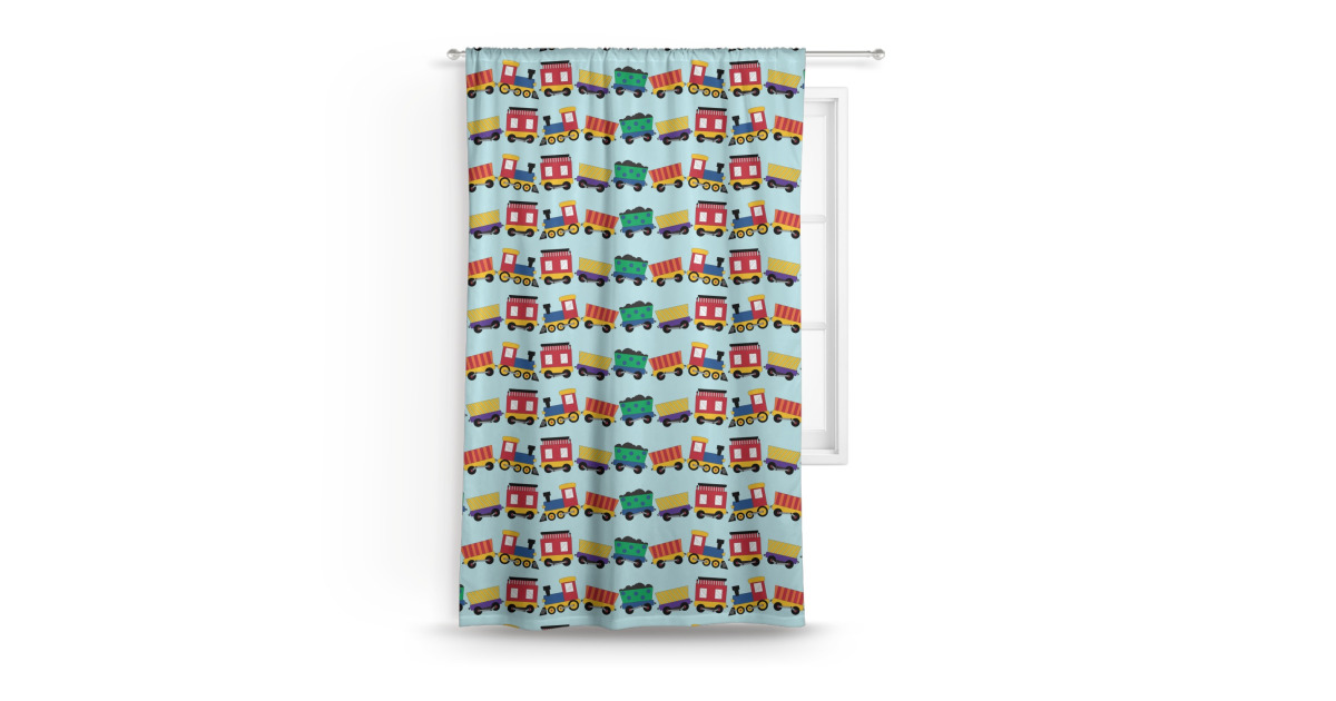 Custom Trains Curtain | YouCustomizeIt
