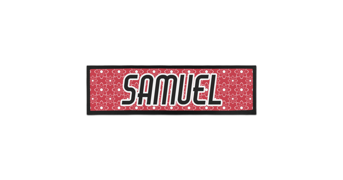 Custom Atomic Orbit Bar Mat (Personalized) | YouCustomizeIt
