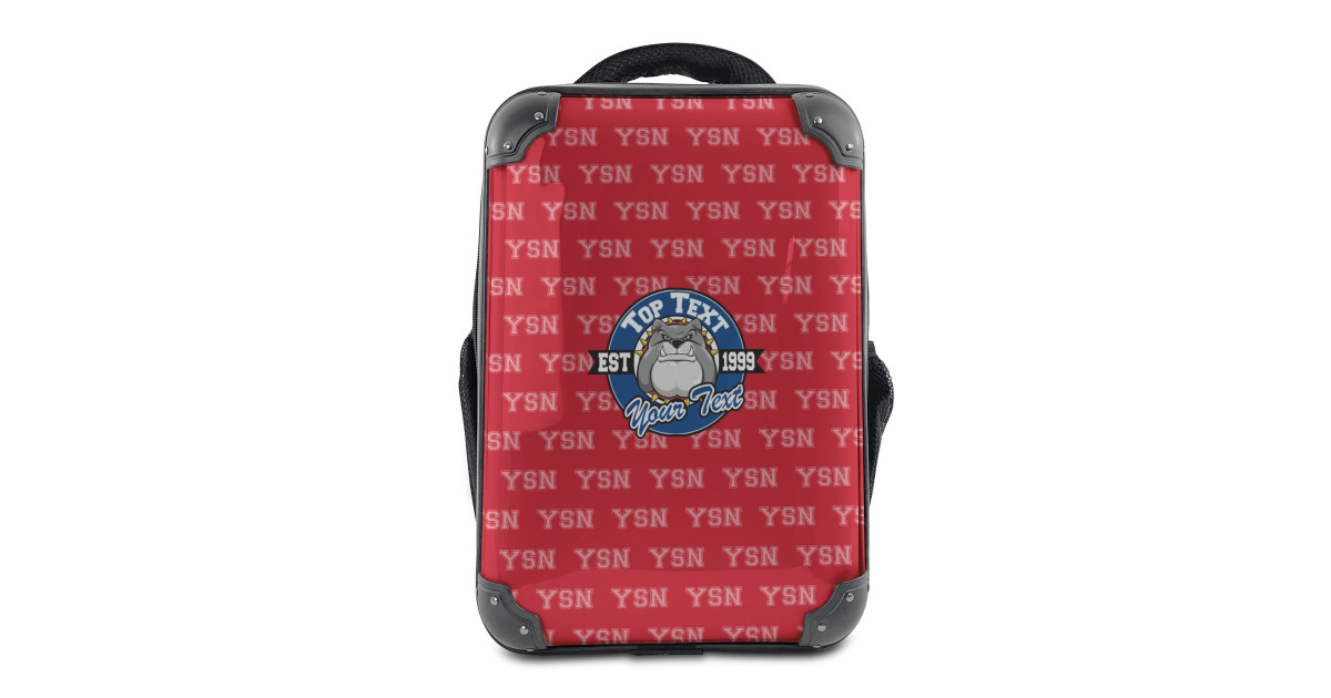 Custom School Mascot 15" Hard Shell Backpack (Personalized) | YouCustomizeIt