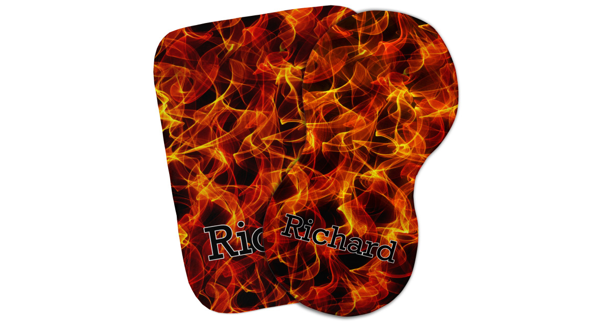 Custom Fire Burp Cloth (Personalized) | YouCustomizeIt