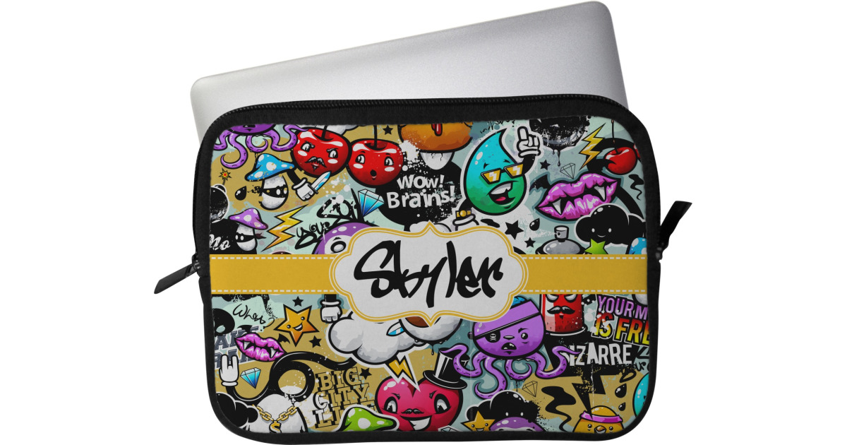 Custom Graffiti Laptop Sleeve / Case (Personalized) | YouCustomizeIt