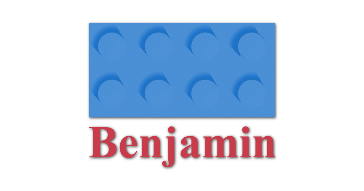 Custom Building Blocks Graphic Decal - Custom Sizes (Personalized ...