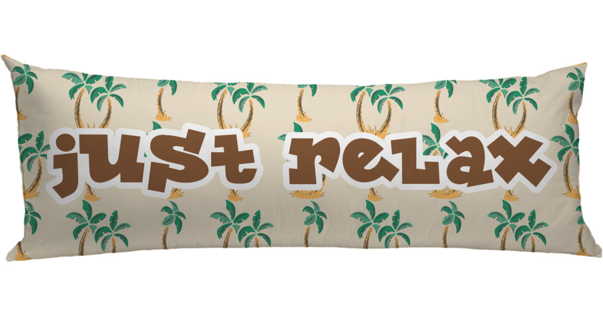 Custom Palm Trees Body Pillow Case (Personalized) | YouCustomizeIt