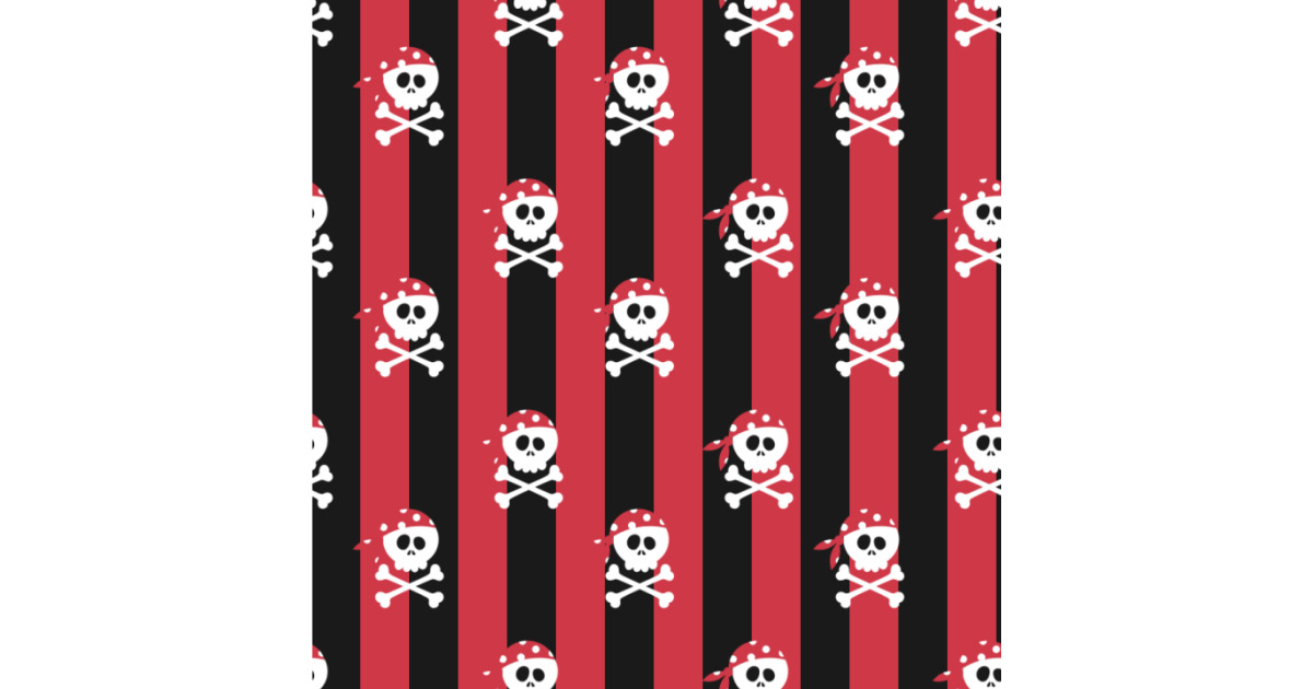 Custom Pirate & Stripes Wallpaper & Surface Covering (Water Activated ...