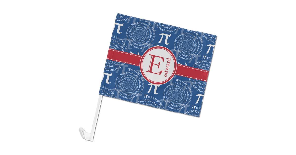 Custom PI Car Flag (Personalized) | YouCustomizeIt