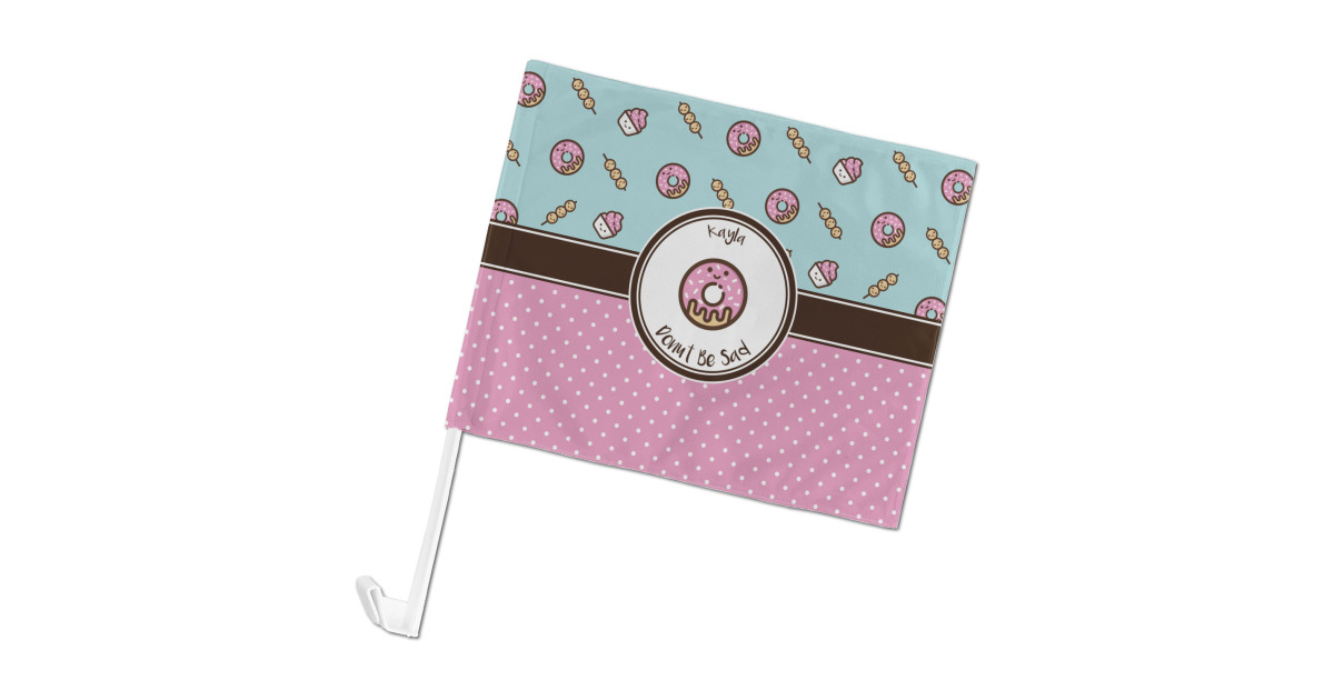 Custom Donuts Car Flag (Personalized) | YouCustomizeIt
