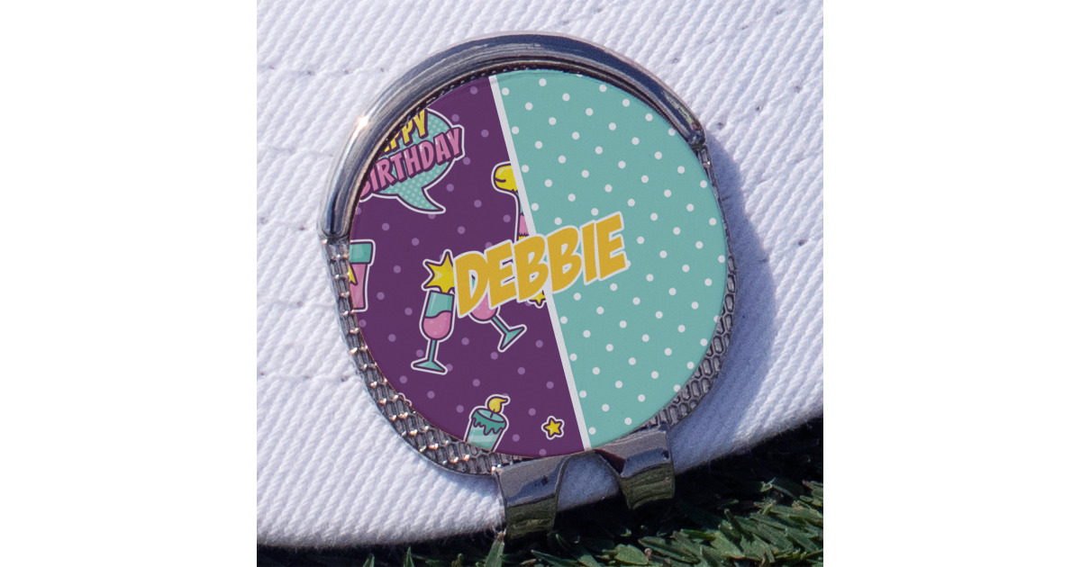 Custom Pinata Birthday Golf Ball Marker - Hat Clip | YouCustomizeIt