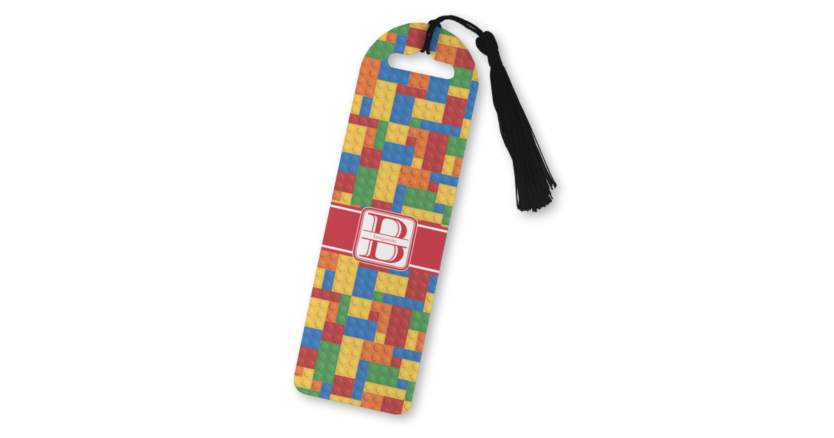 Custom Building Blocks Plastic Bookmark (Personalized) | YouCustomizeIt