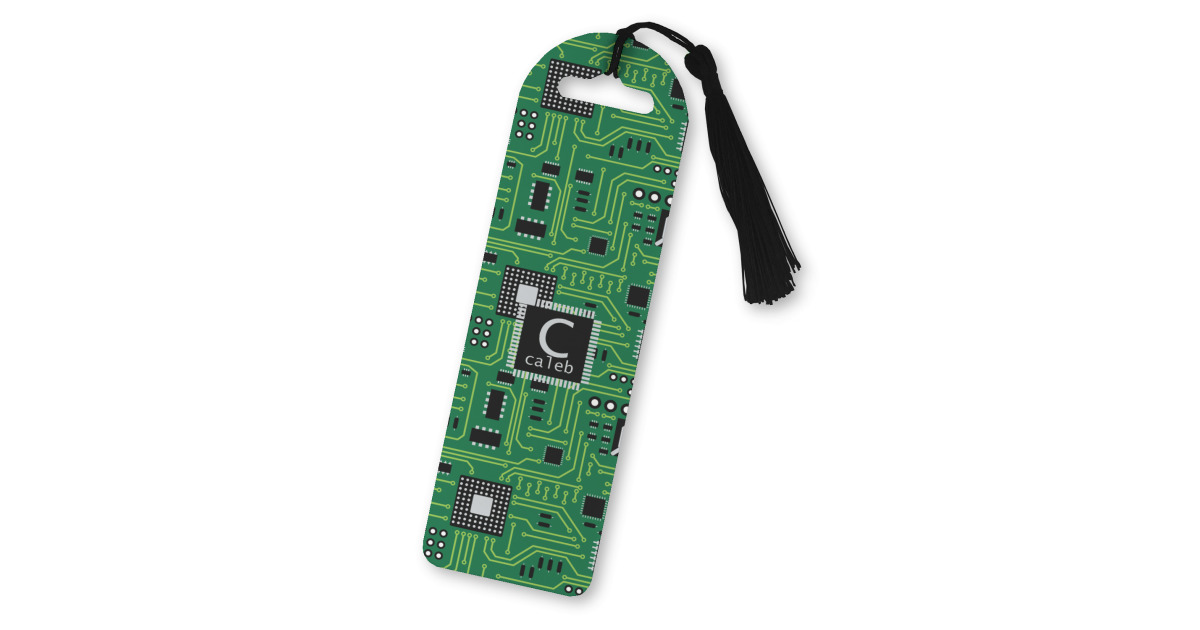 Custom Circuit Board Plastic Bookmark (Personalized) | YouCustomizeIt