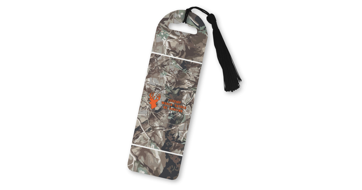 Custom Hunting Camo Plastic Bookmark (Personalized) | YouCustomizeIt
