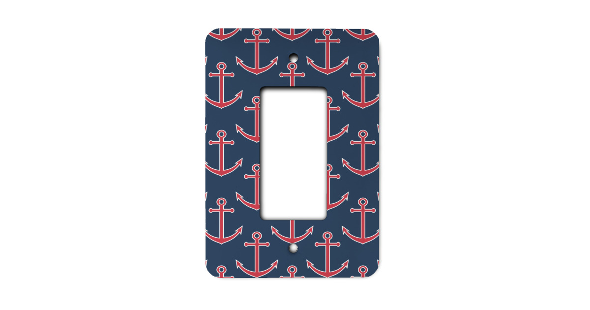 Custom All Anchors Rocker Style Light Switch Cover | YouCustomizeIt