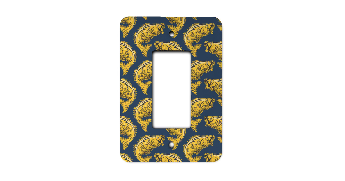 Custom Fish Rocker Style Light Switch Cover | YouCustomizeIt
