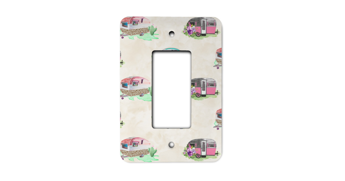 Custom Camper Rocker Style Light Switch Cover | YouCustomizeIt