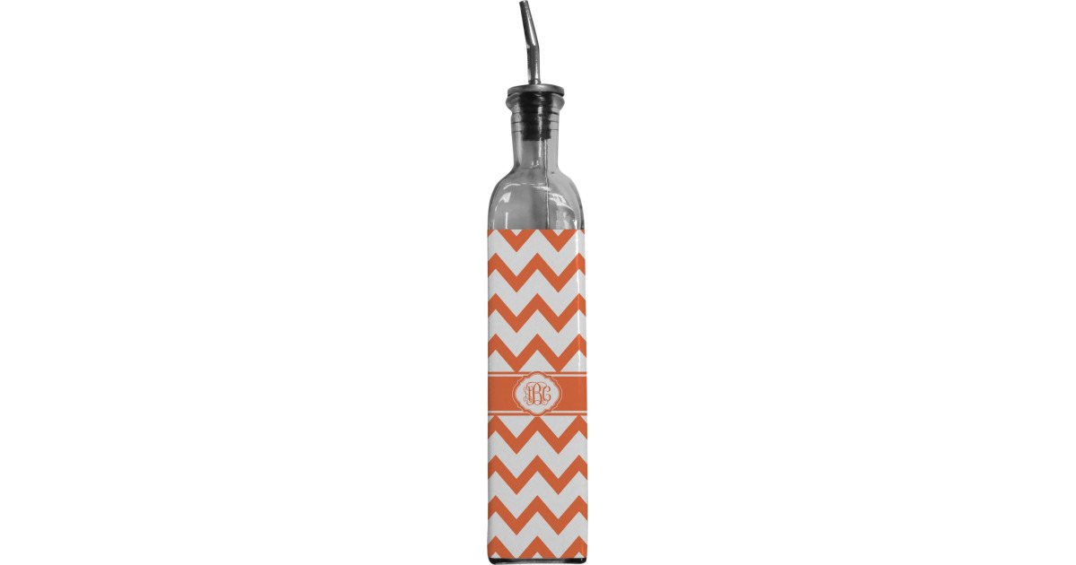 Custom Chevron Oil Dispenser Bottle (Personalized) | YouCustomizeIt