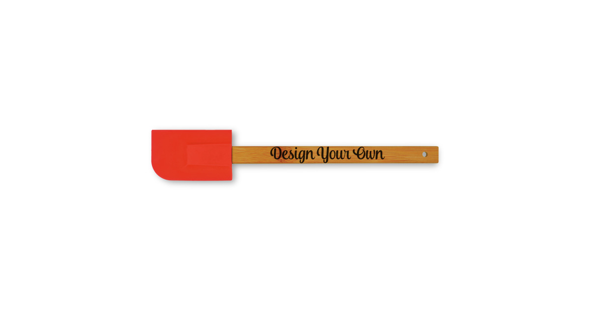 Custom Silicone Spatulas - Red | Design & Preview Online | YouCustomizeIt