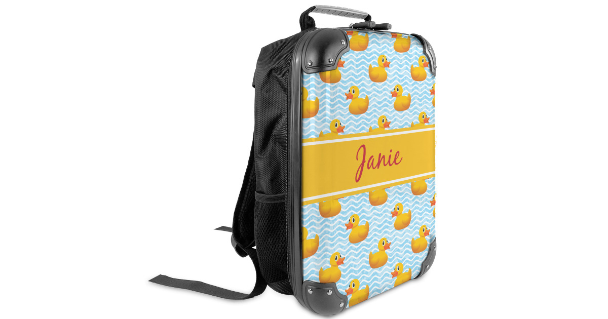 Custom Rubber Duckie Kids Hard Shell Backpack (Personalized ...