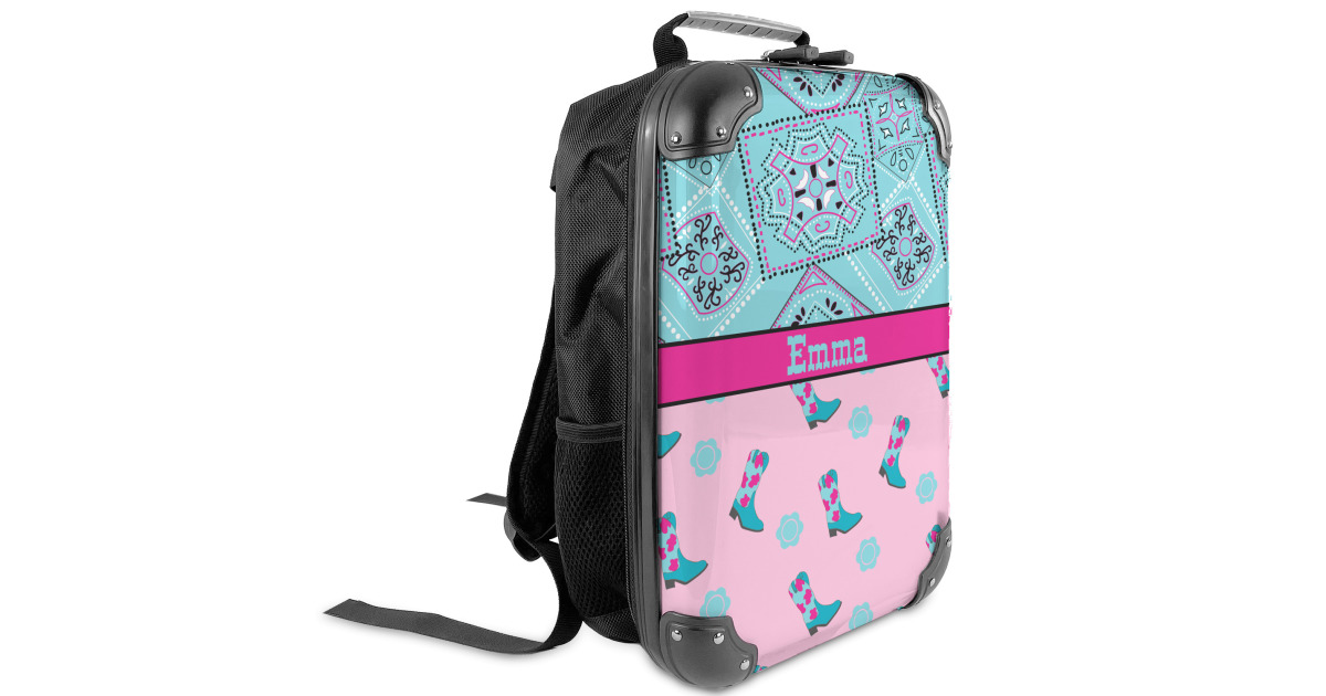 Custom Cowgirl Kids Hard Shell Backpack (Personalized) | YouCustomizeIt