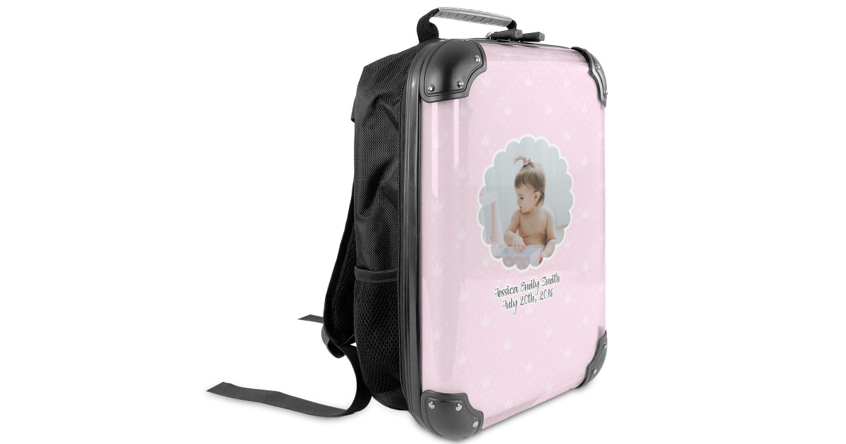 Custom Baby Girl Photo Kids Hard Shell Backpack | YouCustomizeIt