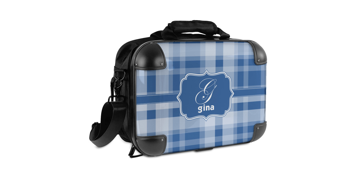 Custom Plaid Hard Shell Briefcase (Personalized) | YouCustomizeIt