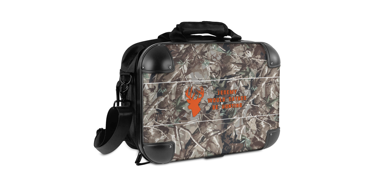 Custom Hunting Camo Hard Shell Briefcase (Personalized) | YouCustomizeIt