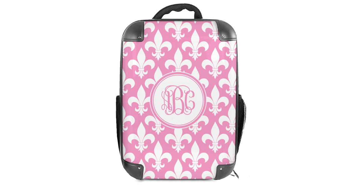 Custom Fleur De Lis Hard Shell Backpack (Personalized) | YouCustomizeIt