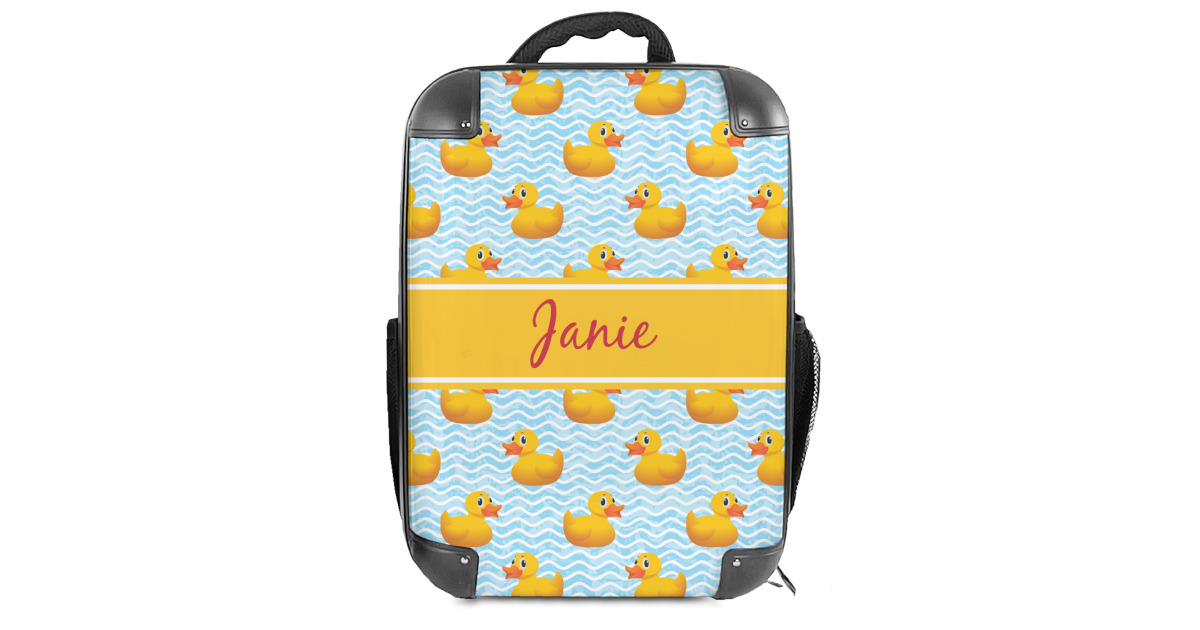 Custom Rubber Duckie Hard Shell Backpack (Personalized) | YouCustomizeIt