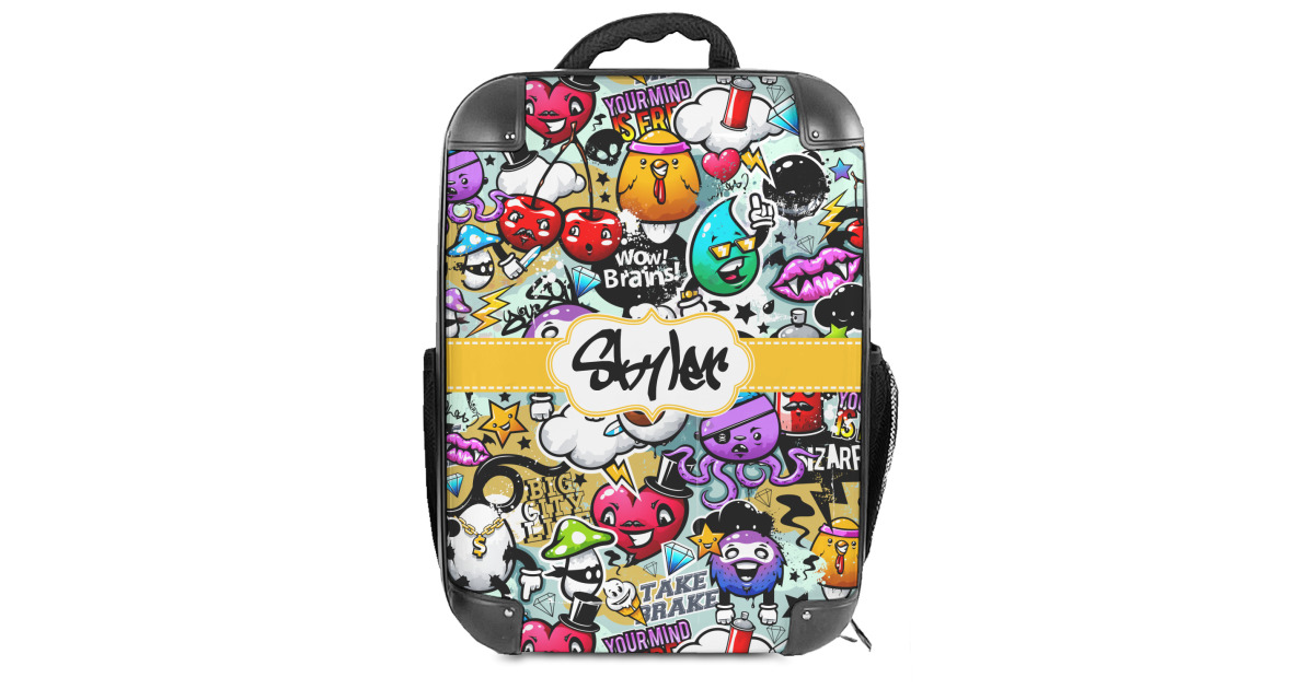 Custom Graffiti Hard Shell Backpack (Personalized) | YouCustomizeIt