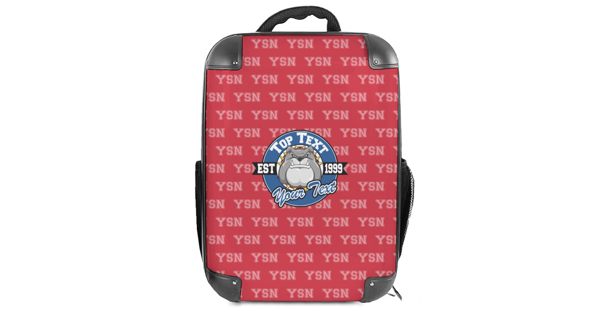 Custom School Mascot Hard Shell Backpack (Personalized) | YouCustomizeIt