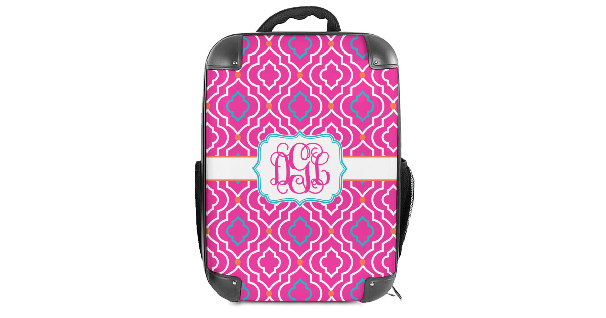 Custom Colorful Trellis Hard Shell Backpack (Personalized) | YouCustomizeIt