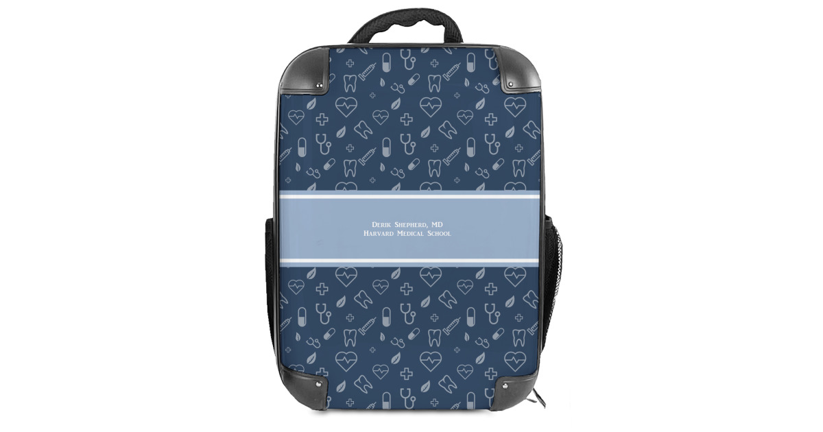 Custom Medical Doctor Hard Shell Backpack (Personalized) | YouCustomizeIt