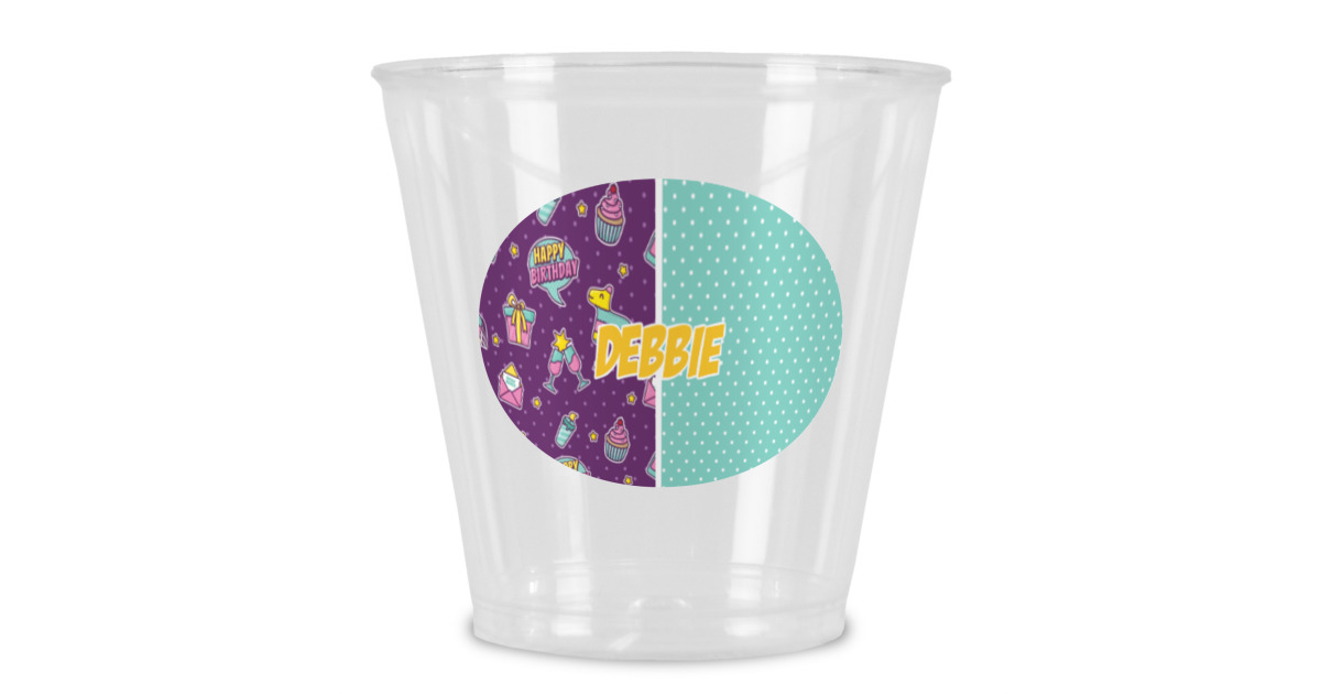 Custom Pinata Birthday Plastic Shot Glass (Personalized) | YouCustomizeIt