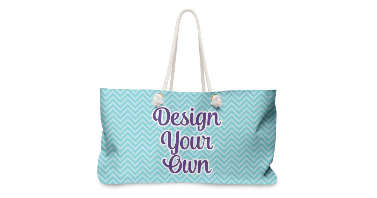 Custom Large Tote Bags with Rope Handles | Design & Preview Online ...
