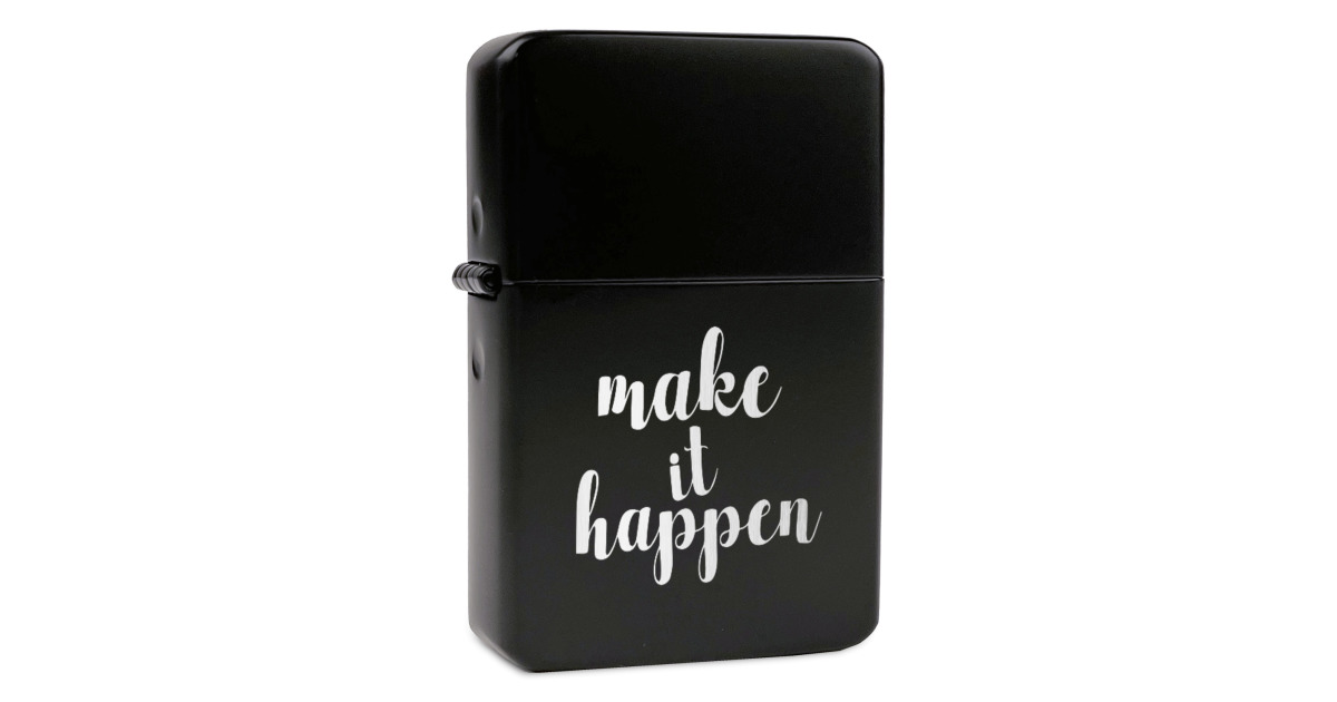 Custom Inspirational Quotes and Sayings Windproof Lighter | YouCustomizeIt