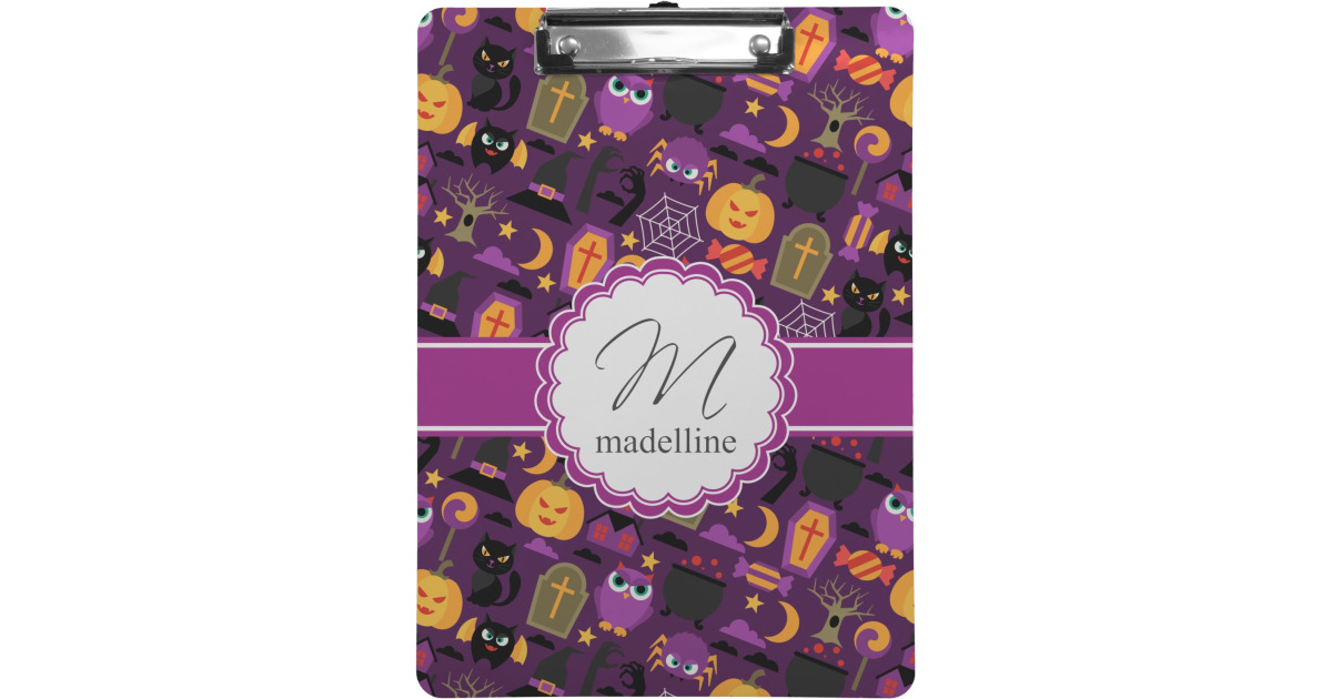 Custom Halloween Clipboard (Personalized) | YouCustomizeIt